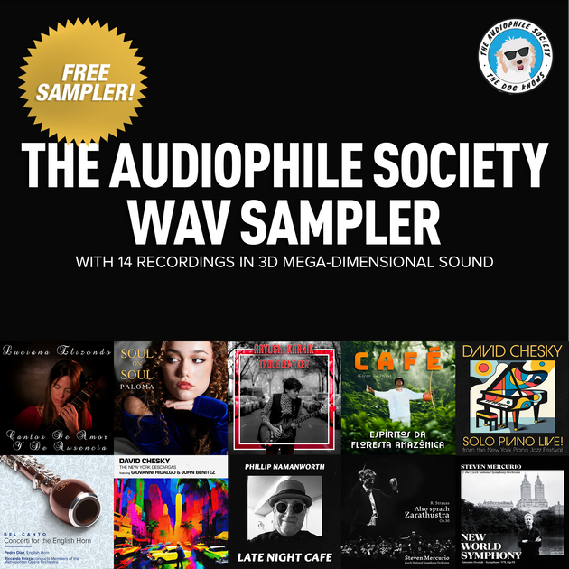 THE AUDIOPHILE SOCIETY FREE SAMPLER [WAV DOWNLOAD] | The Audiophile Society